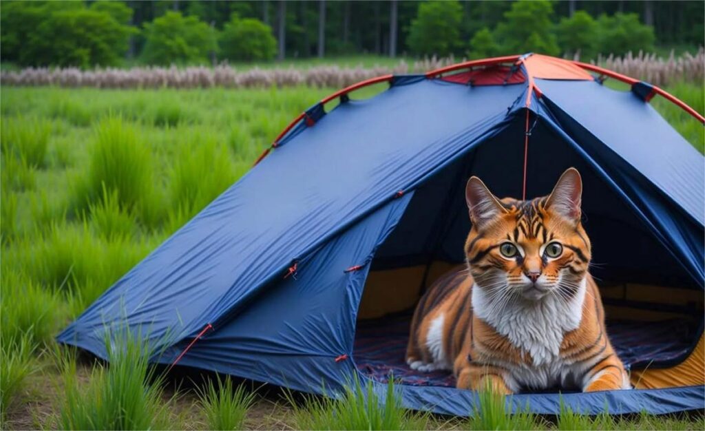 Camping with Cats: The Ultimate Guide - Deermaple