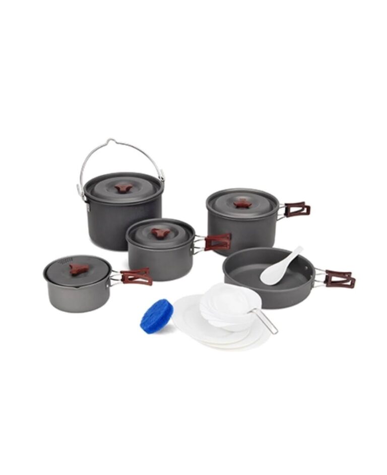 Best Titanium Cookware Set For Backpacking and Camping - Deermaple